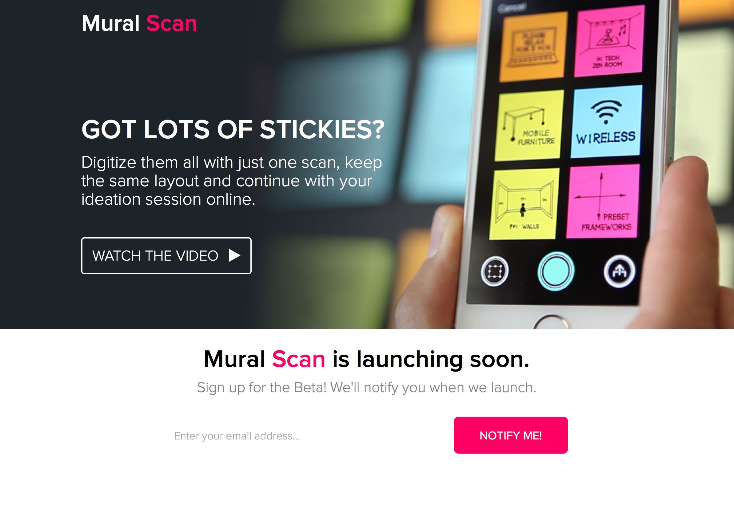 Mural Scan: Digitize stickies with just one scan & take | BetaList