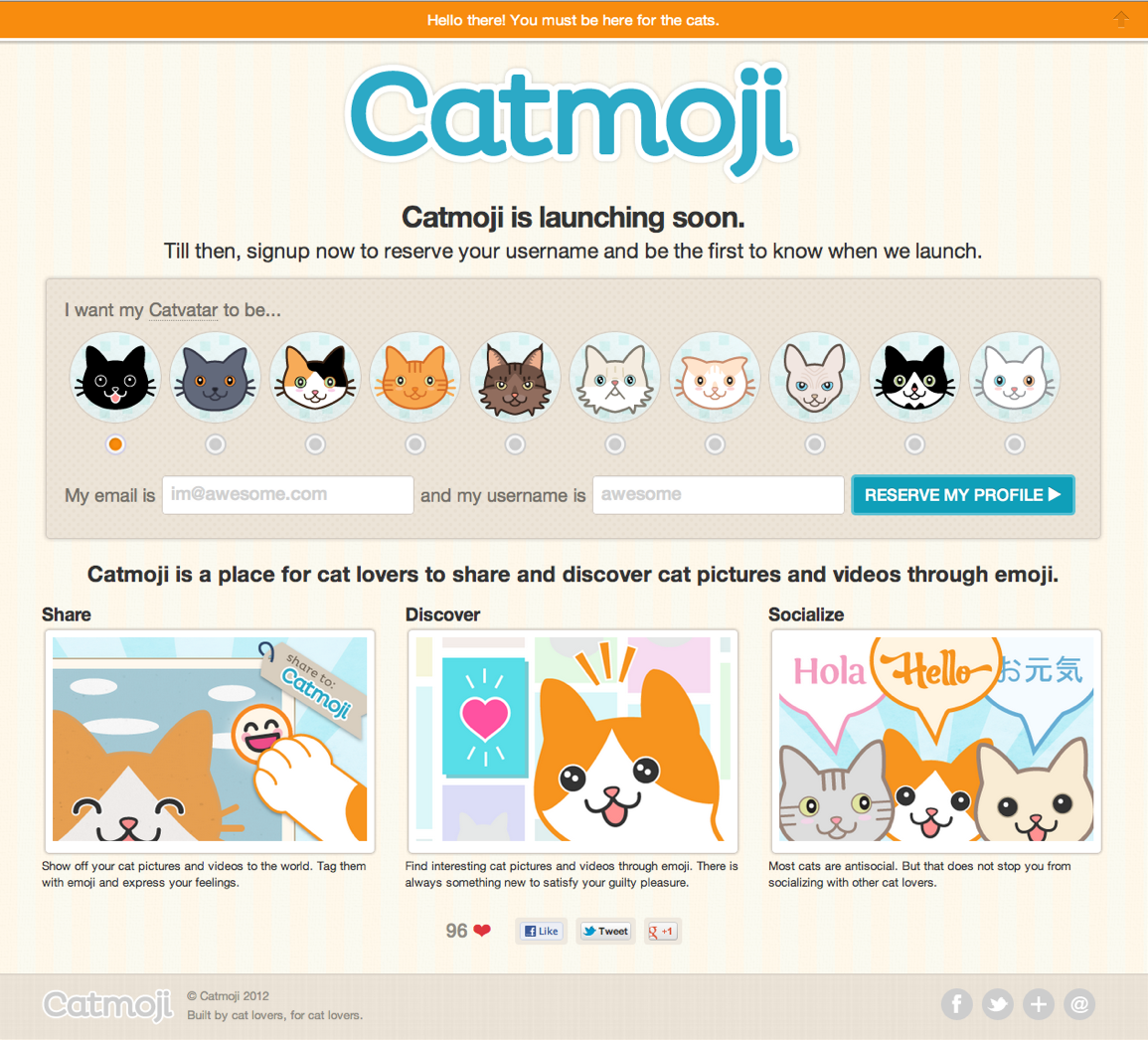 Catmoji: Pinterest for cats. | BetaList