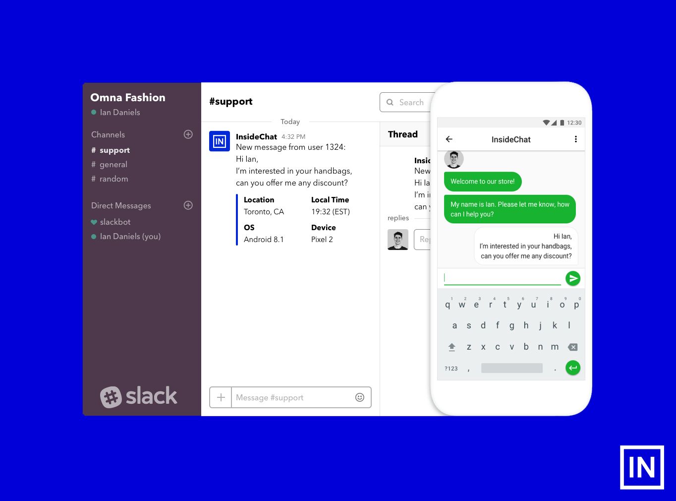 InsideChat: In-app live chat to boost mobile conversions | BetaList