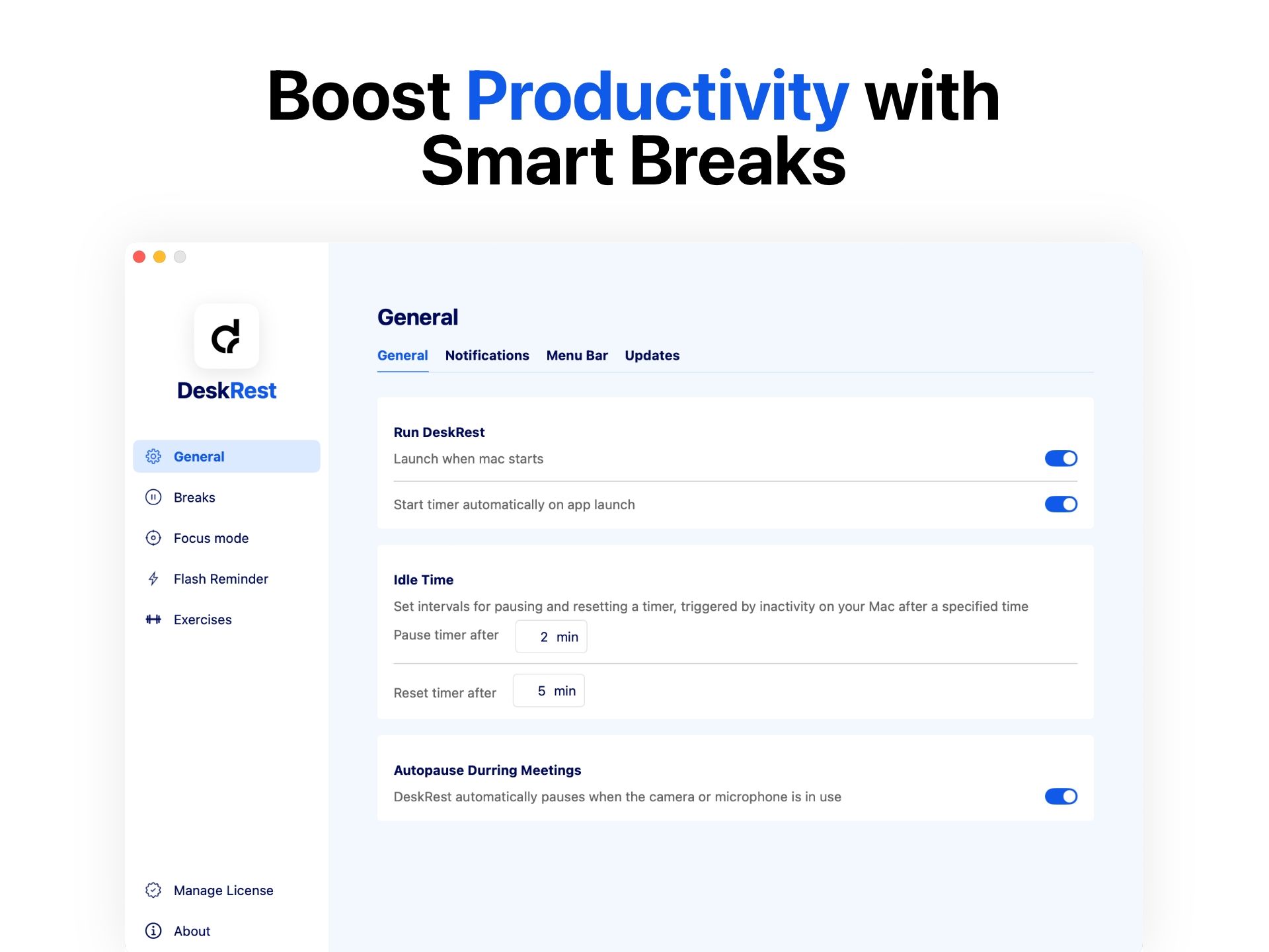 DeskRest: Enhance your workday and productivity | BetaList