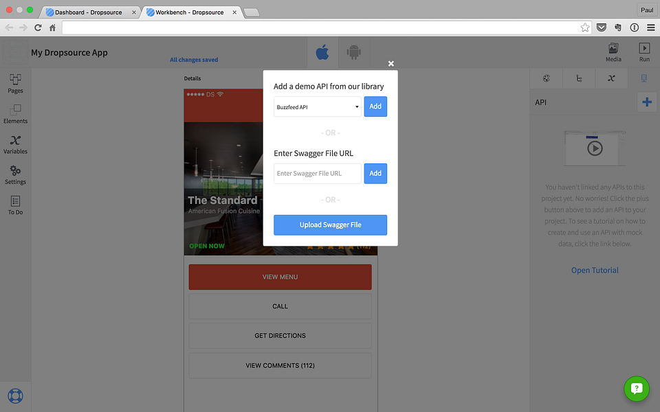 Dropsource: Next level mobile application development | BetaList
