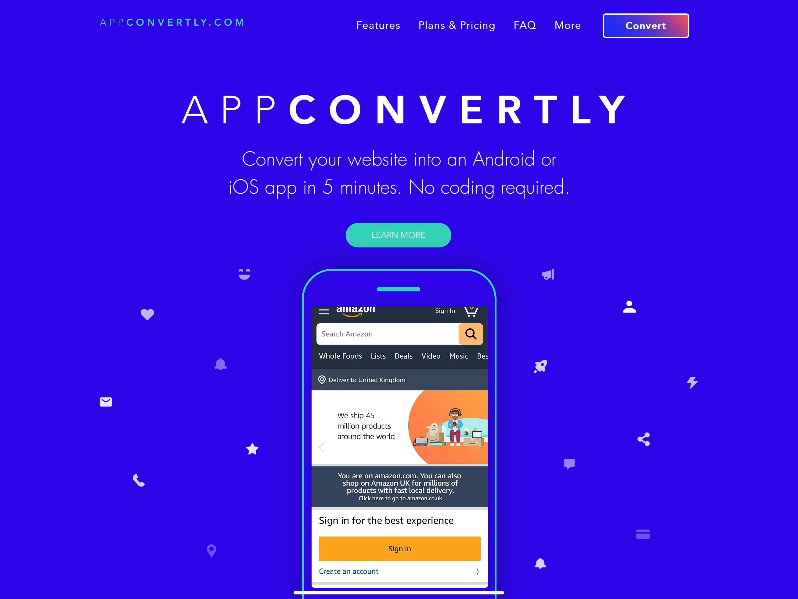 AppConvertly: Convert your website to iOS & Android app | BetaList