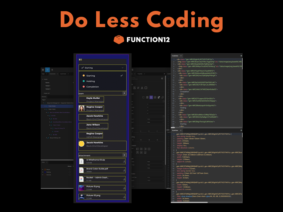 FUNCTION12: Design to code automation tool for | BetaList