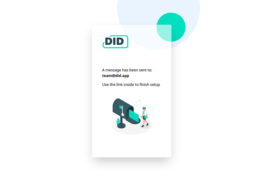 DID.app: Passwordless device based authentication for | BetaList