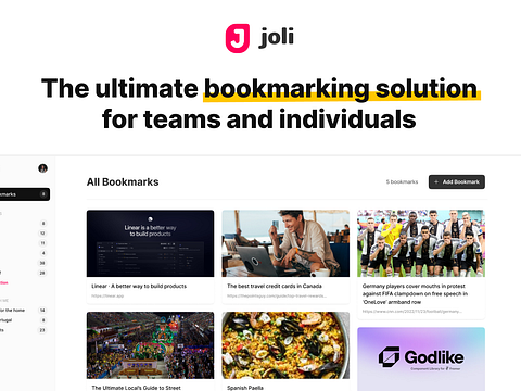 Idenati: A bookmarking tool to organize your life online | BetaList