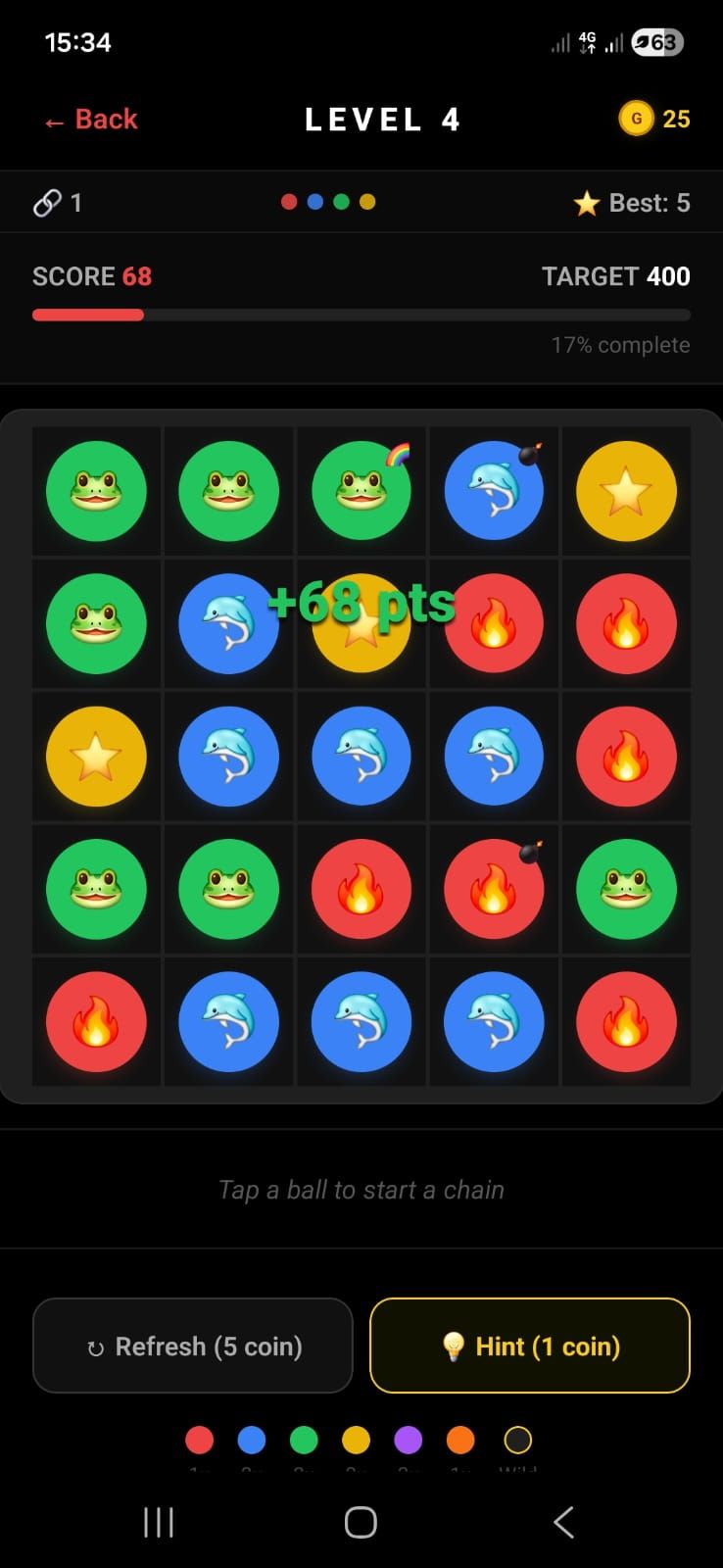 Ball Chain: An Android game where you connect balls, build | BetaList