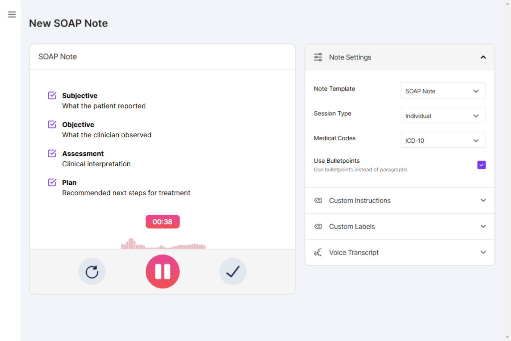Apollo Notes: Generate therapy progress notes using your | BetaList