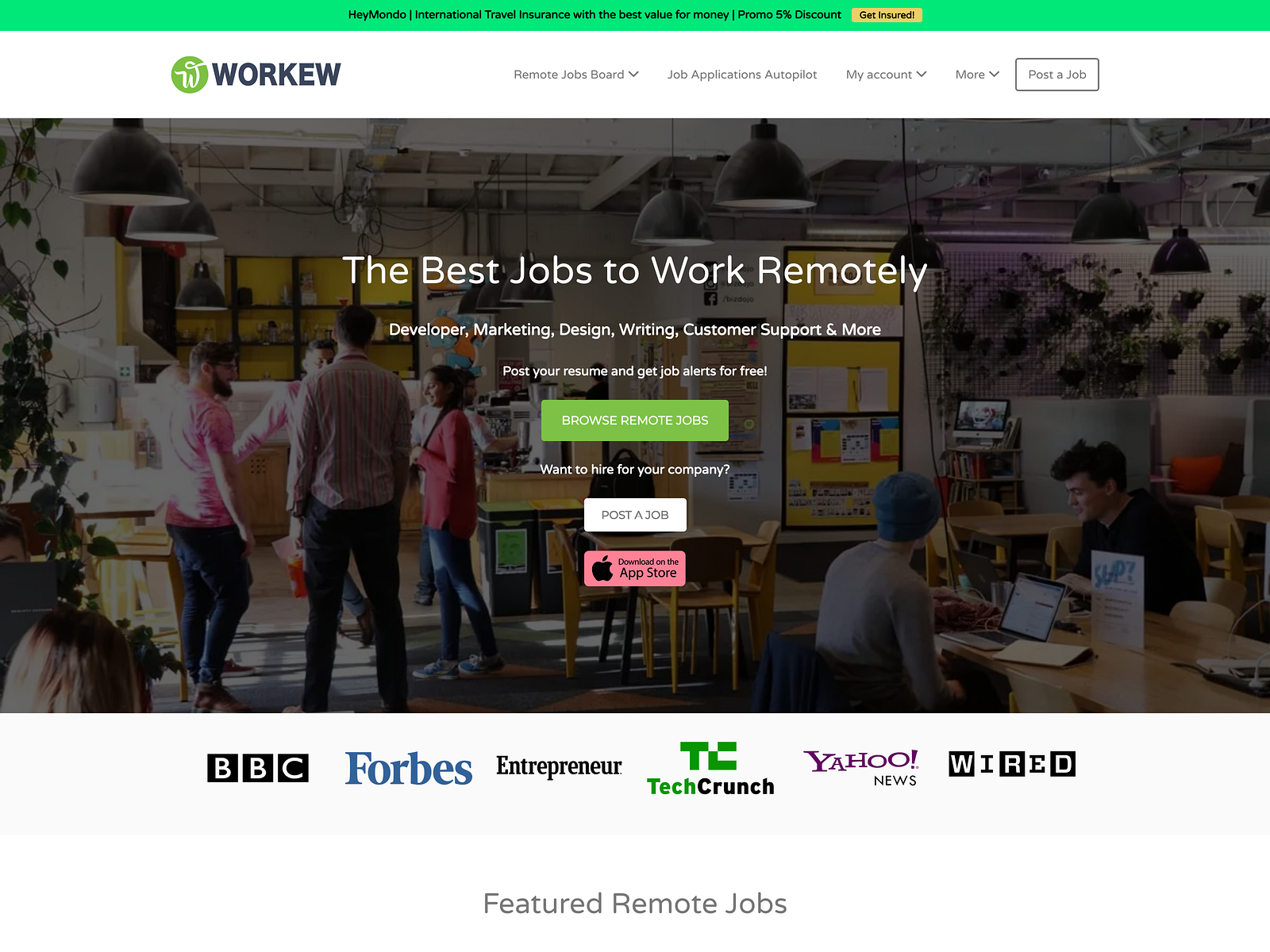 Workew - Job Board Review – Startup Jobs