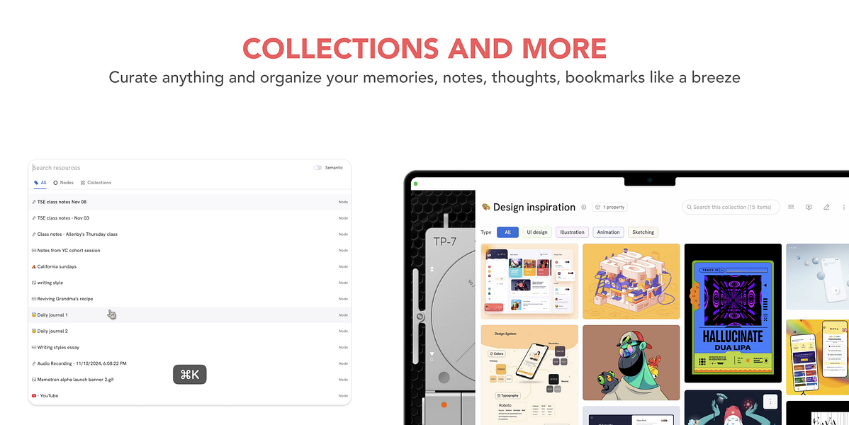 Memotron: Your memory atlas | BetaList