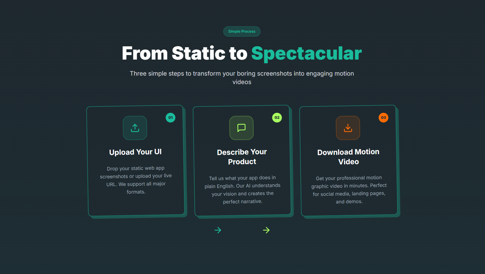 Wevi: Transform your static UIs into motion video magic | BetaList
