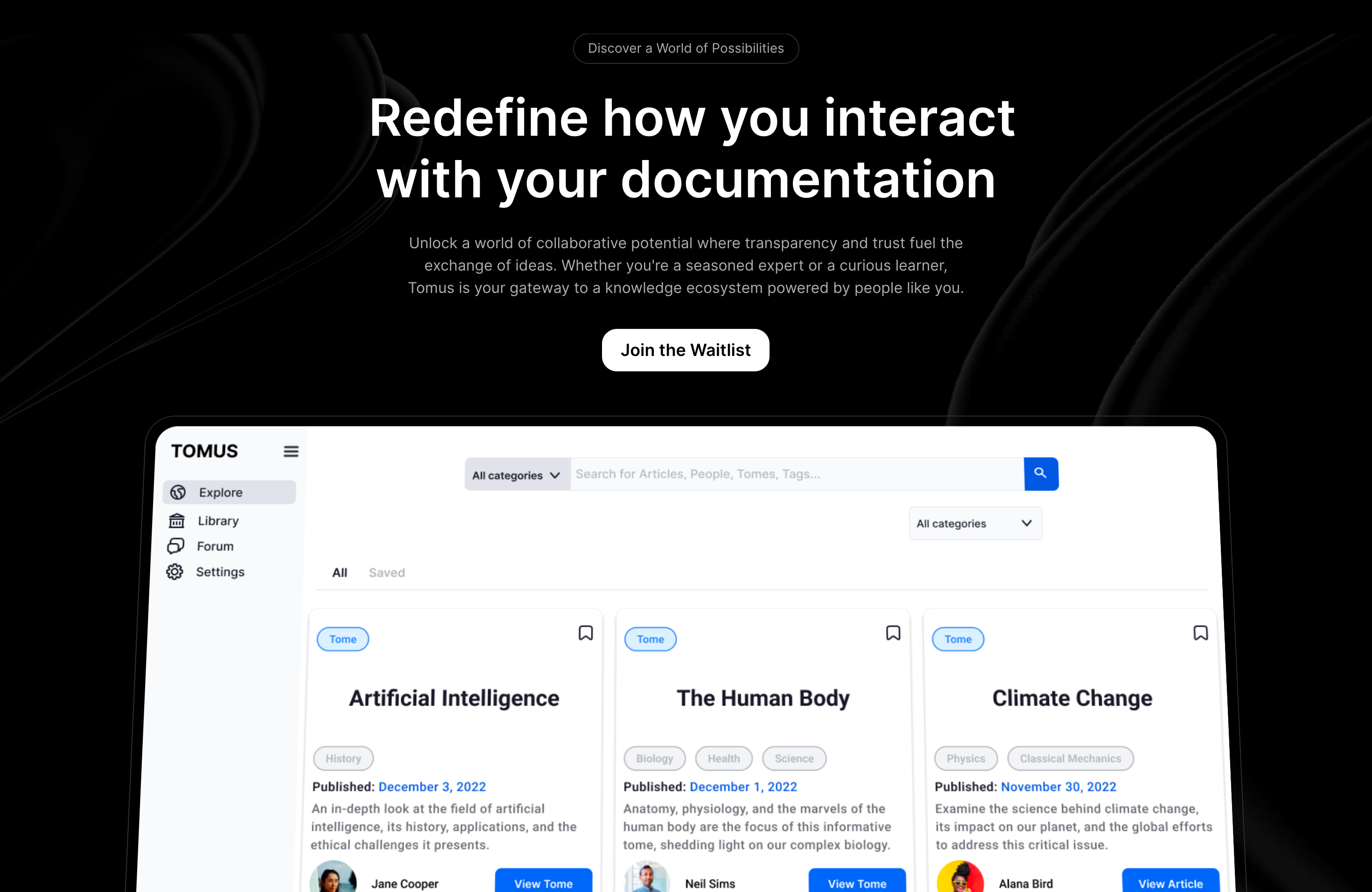 Tomus: The next revolutionary documentation platform | BetaList