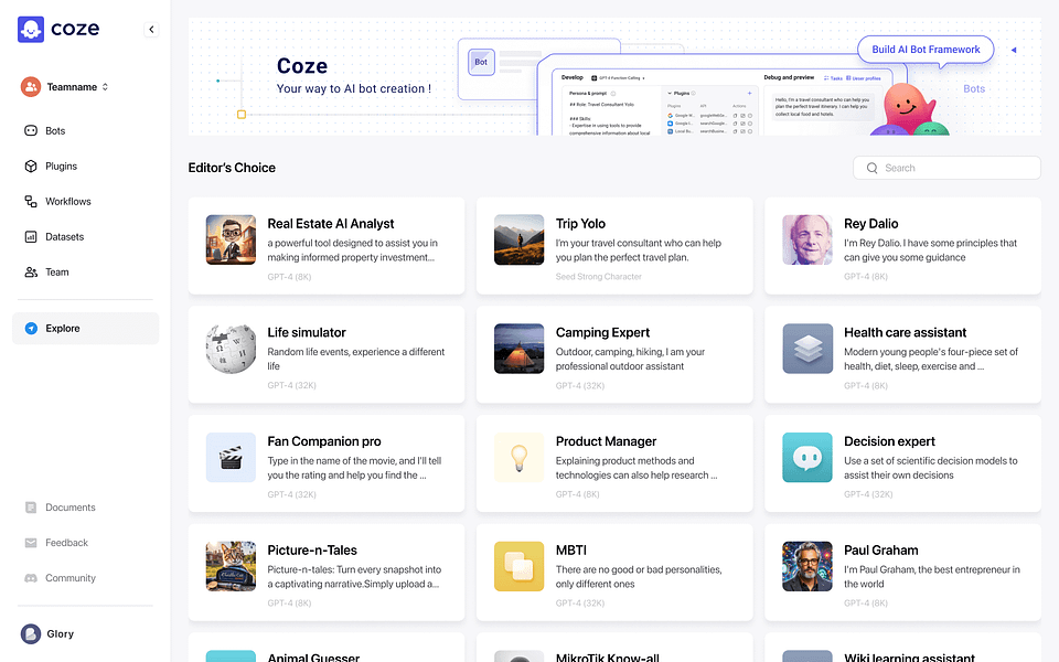 Coze: no-code platform for building LLM agents | BetaList
