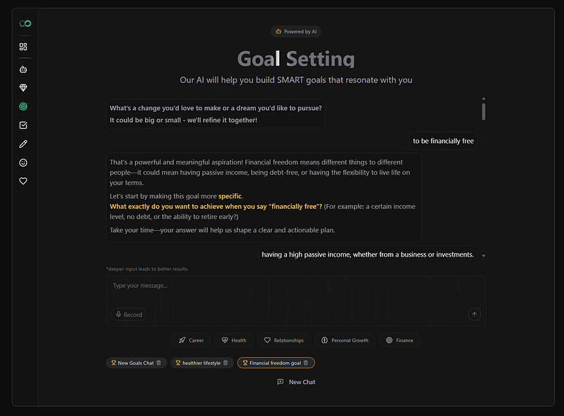 Evolve: Self Development Supercharged With AI | BetaList