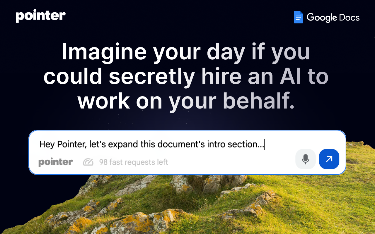 Pointer for Google Docs: AI agent for editing Google Docs | BetaList