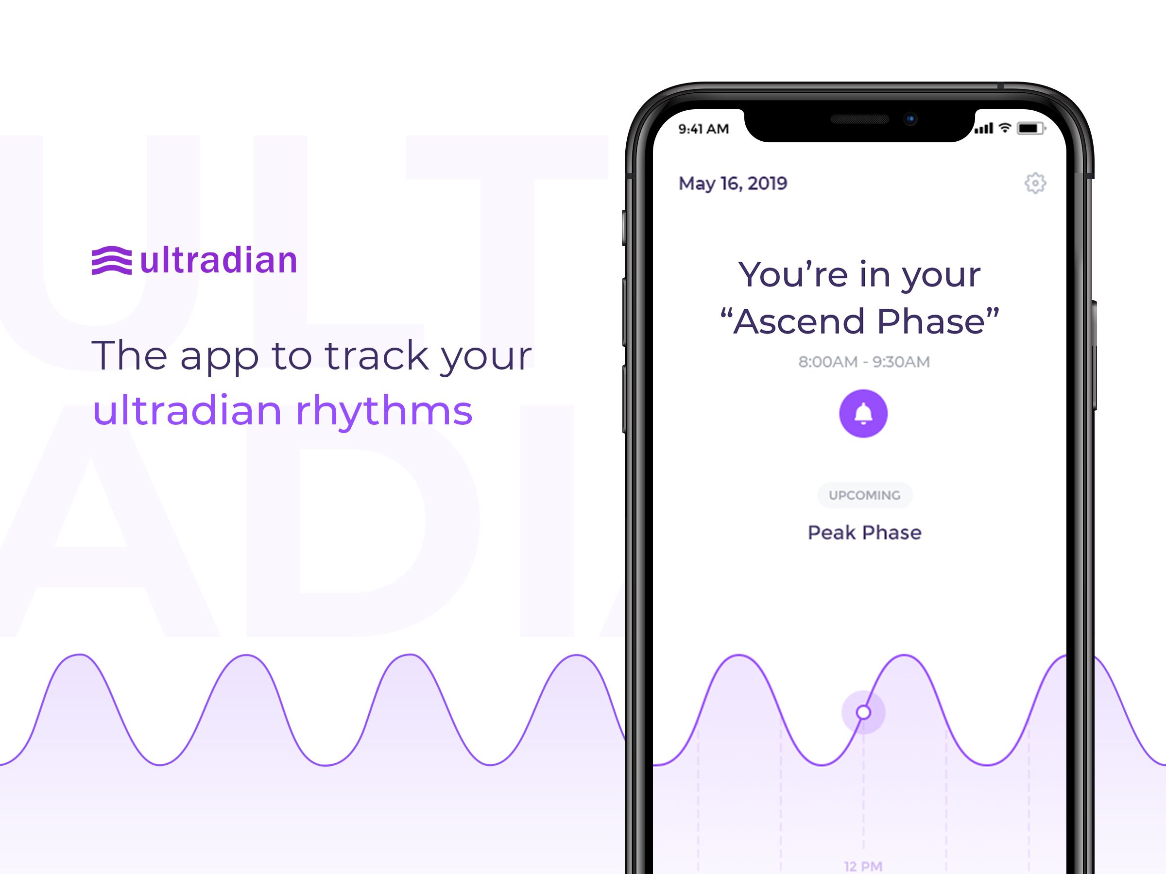 Ultradian: The app to track your ultradian rhythms | BetaList