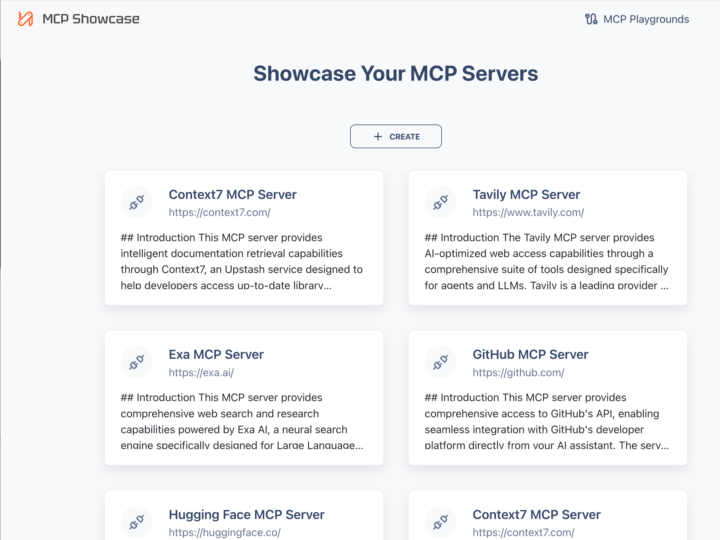 MCP Showcase: Interactive MCP Playgrounds | BetaList