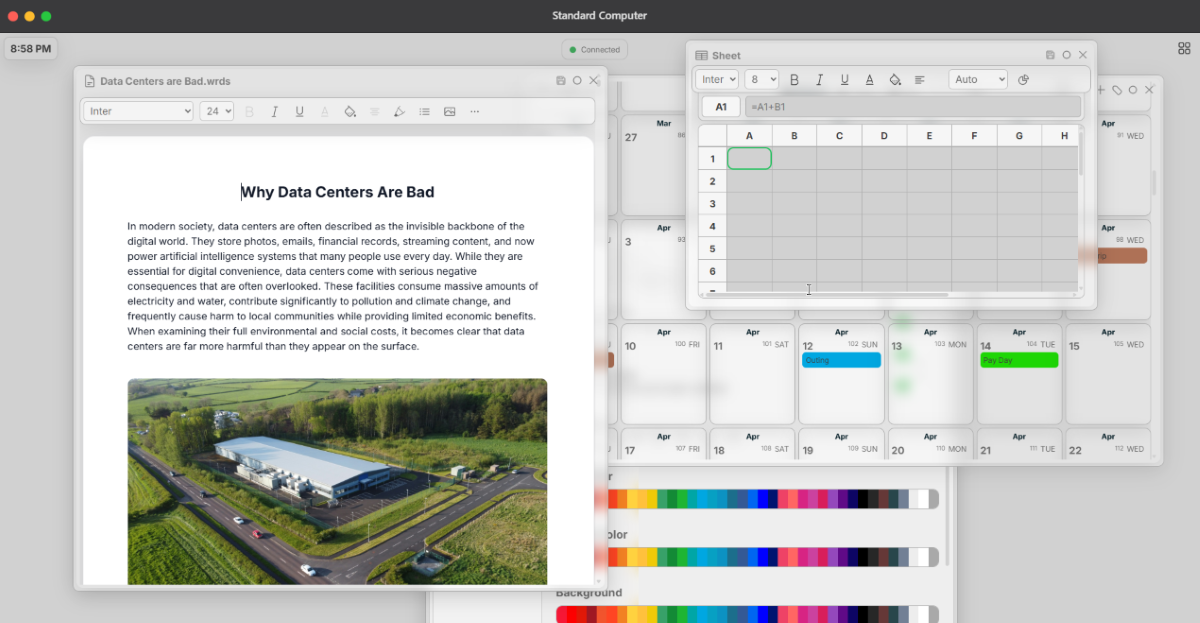 Standard Computers: Run your own cloud workspace with docs, | BetaList