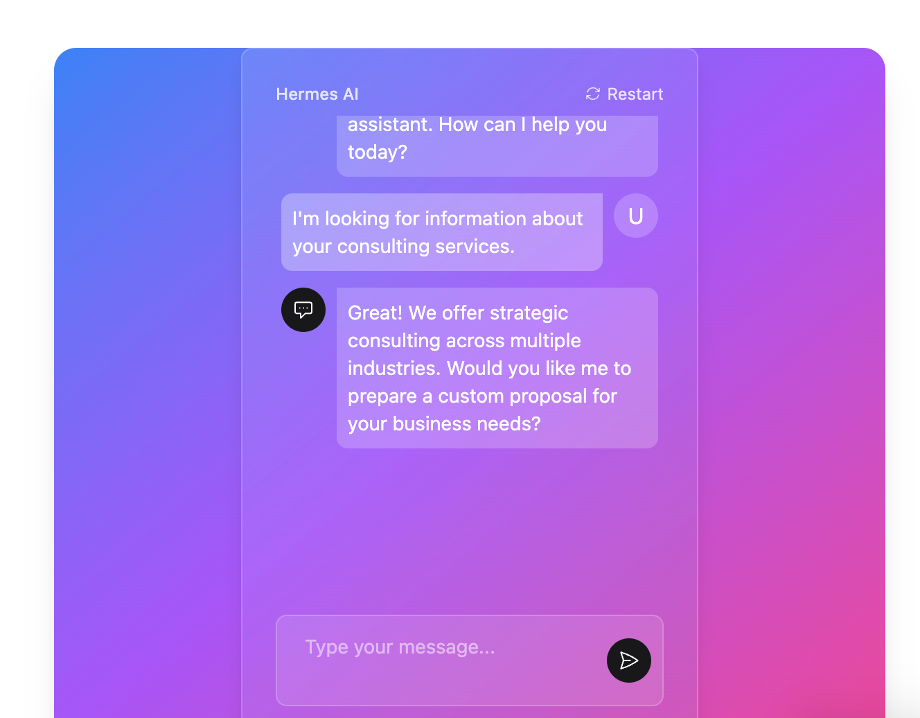 Hermes AI: Your No-Code Platform for AI-Driven Operations | BetaList