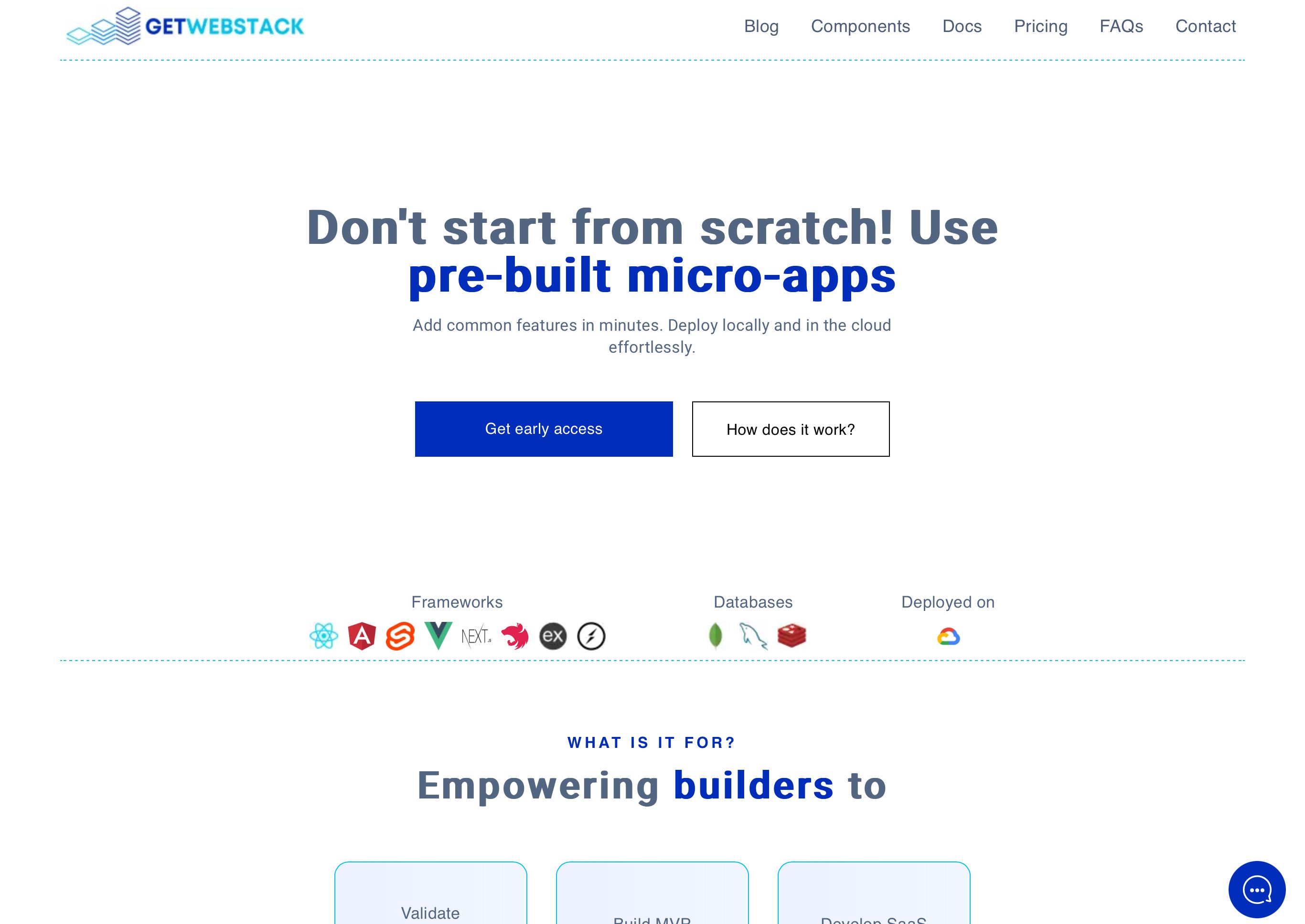 Getwebstack: Dev tool to set up web apps and manage | BetaList