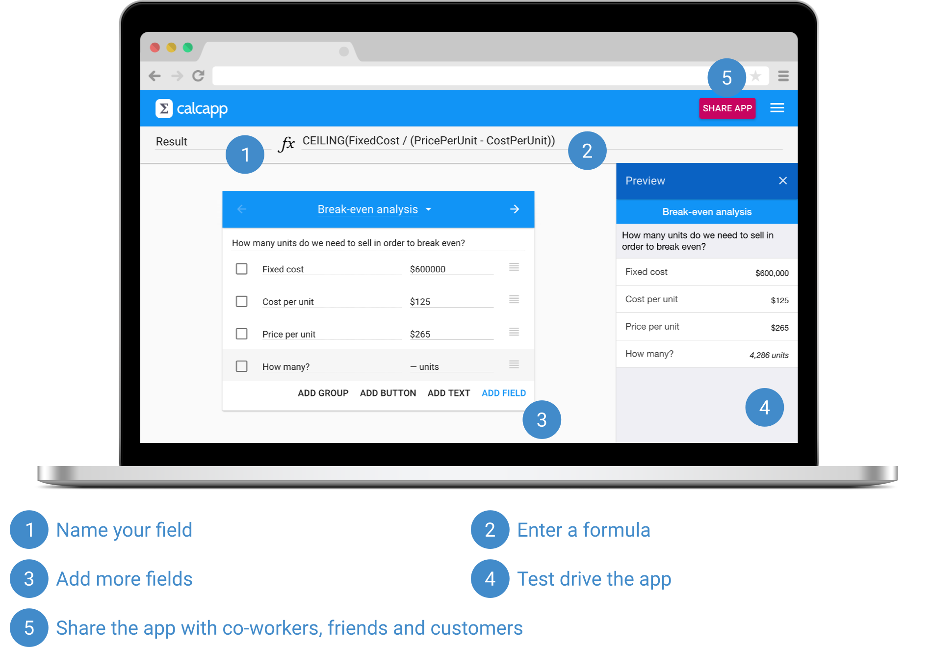 Calcapp: Build apps with your spreadsheet skills | BetaList