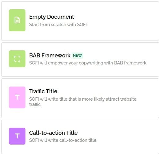 SOFI AI: Best for writing social media content and | BetaList