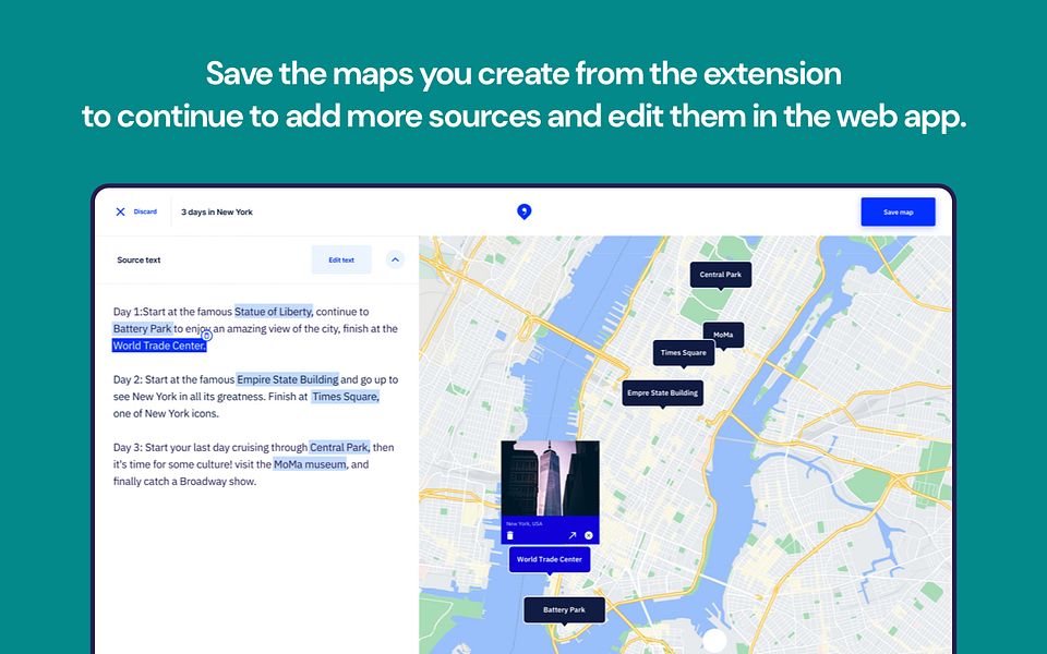 textomap: Turn text into maps in seconds | BetaList