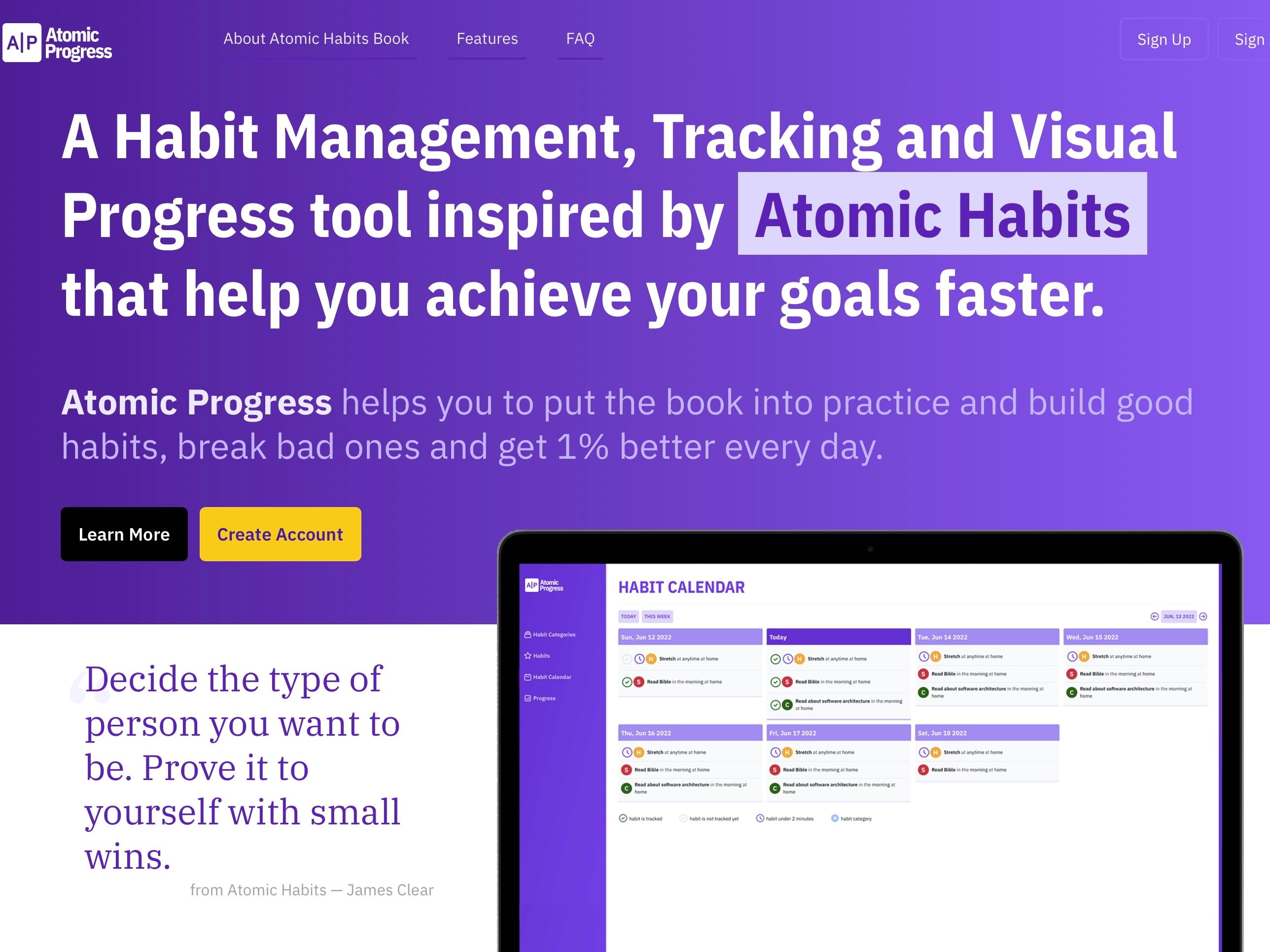 Atomic Progress: Build good habits, break bad ones and get | BetaList