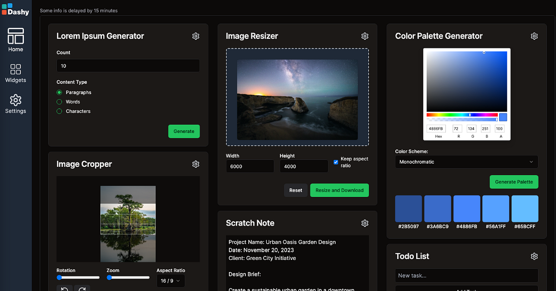 Dashy: All-in-One Project and Information Organizer | BetaList