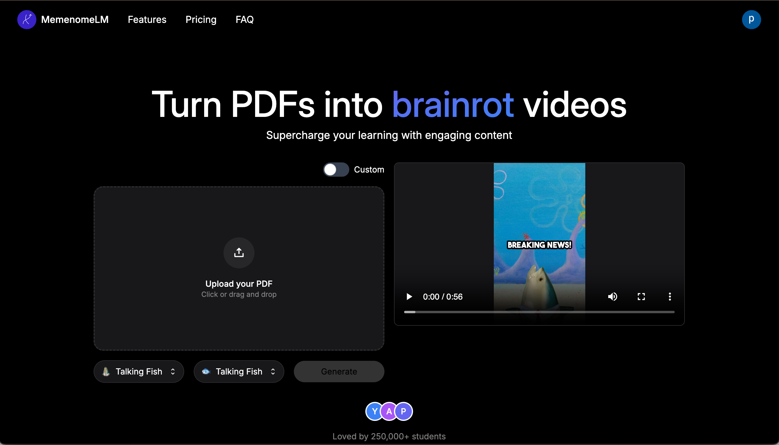 Memenome: Learn with Brain Rot | BetaList