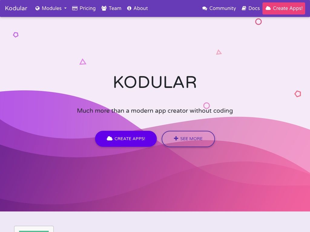 Kodular: Much more than a modern app creator without coding | BetaList