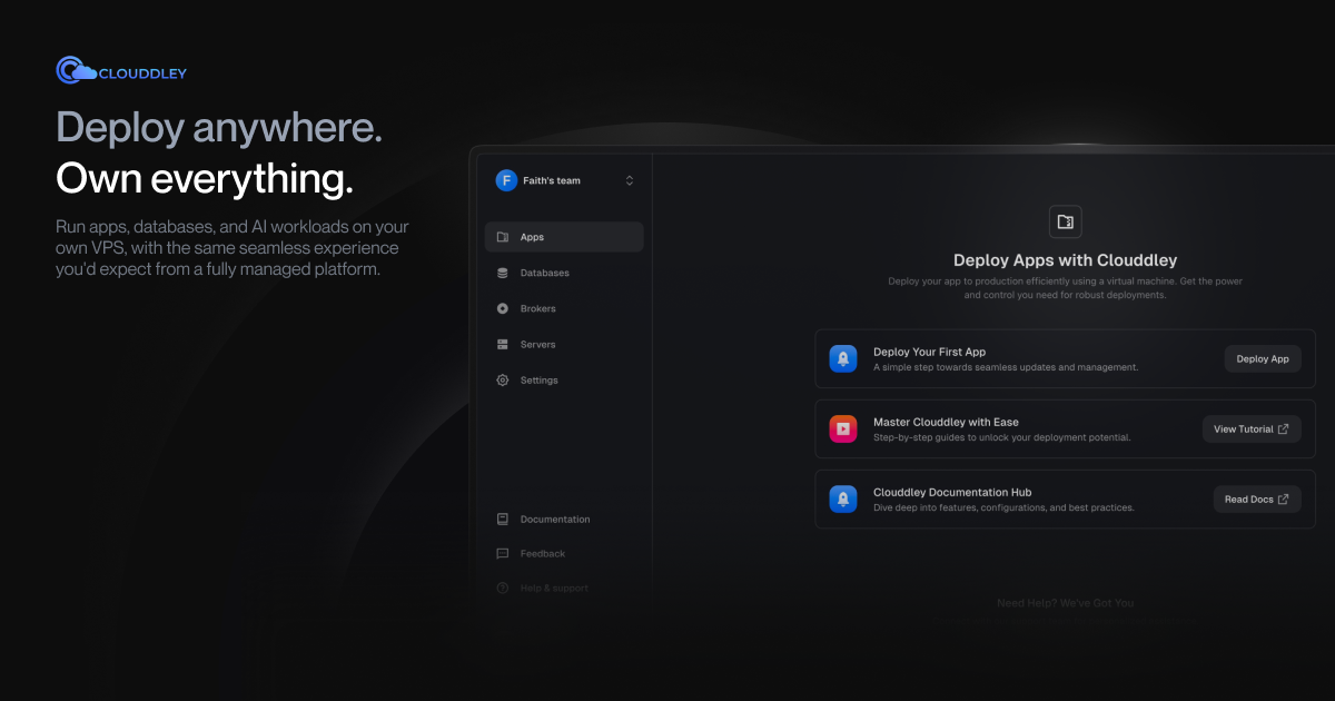Clouddley: Run apps, databases, and AI workloads on your | BetaList