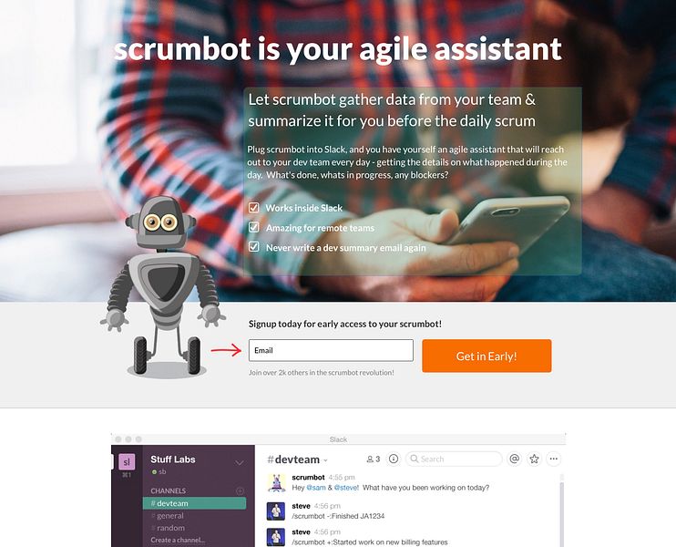 Scrumbot: Your agile assistant for Slack | BetaList