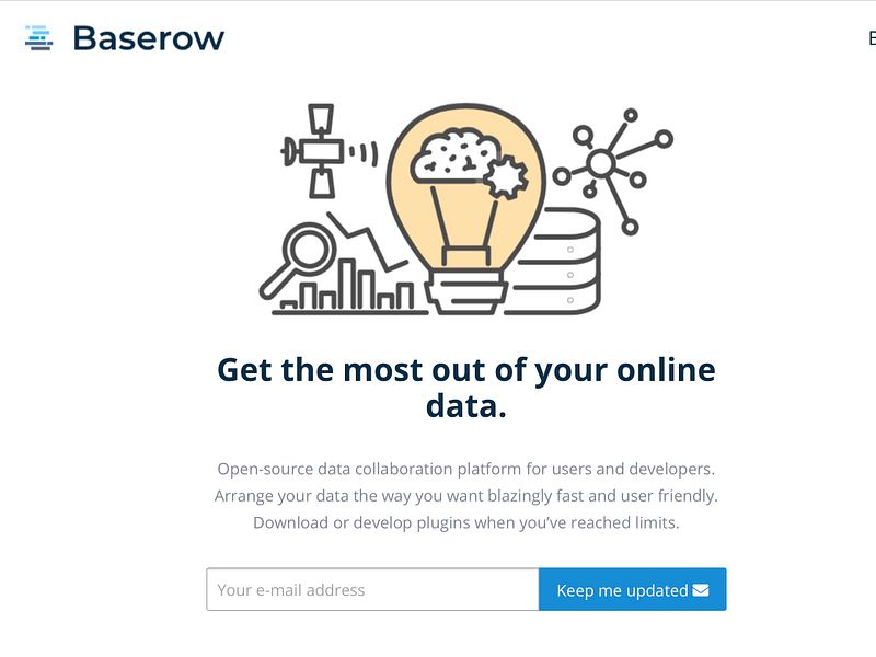 Baserow: Open source online database and collaboration tool | BetaList
