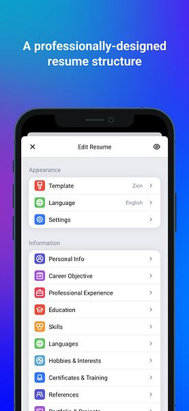 CV Maker: Mobile app for creation CV for free | BetaList