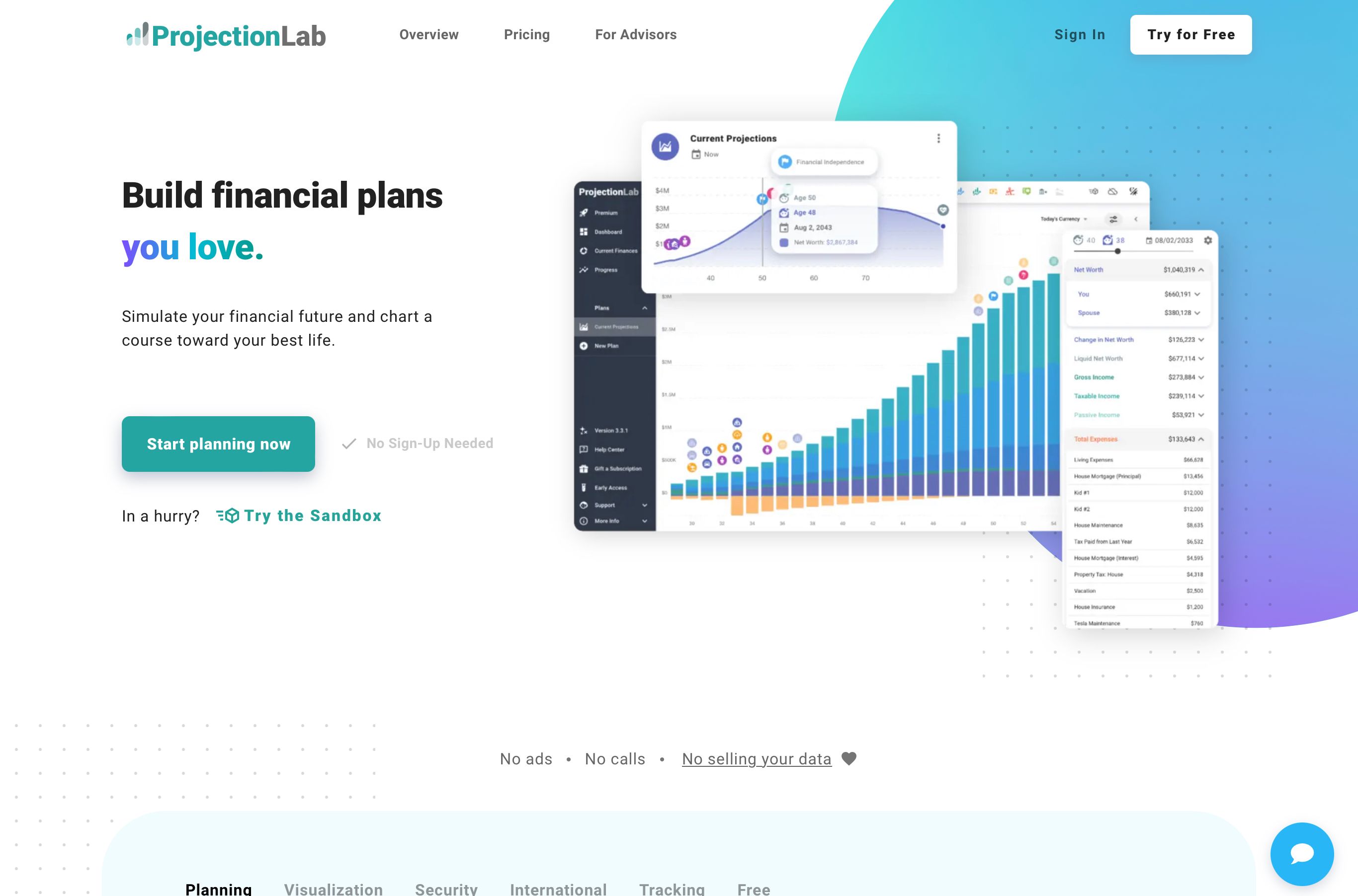 ProjectionLab: The personal finance simulator you've been | BetaList