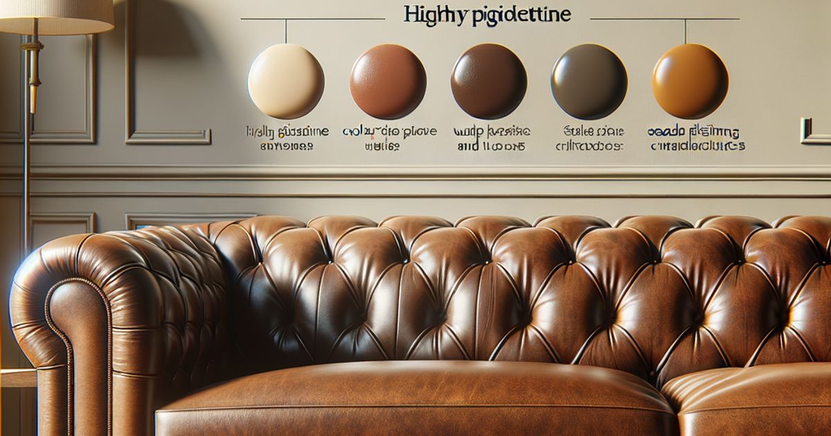 What is Pigmented Leather? (Interior Design explained) – Room AI