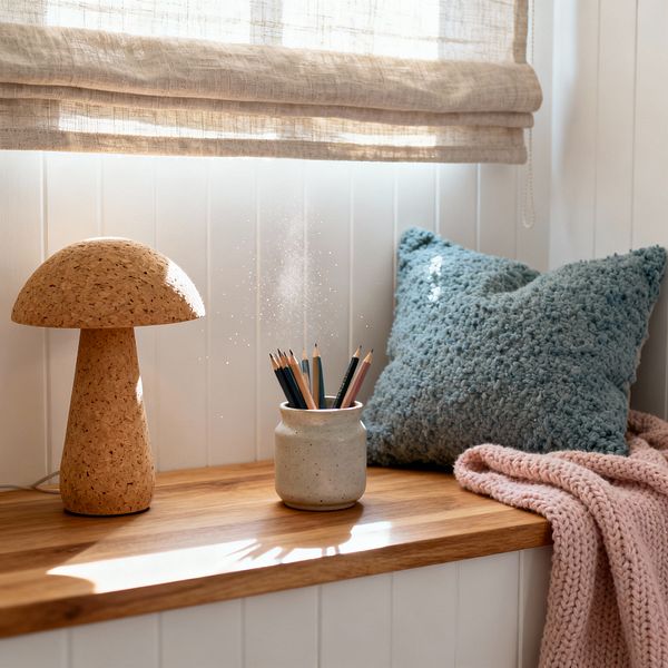 Room AI – Sherbet Kids' Nook with Drippy Candy Lamp - Interior Design