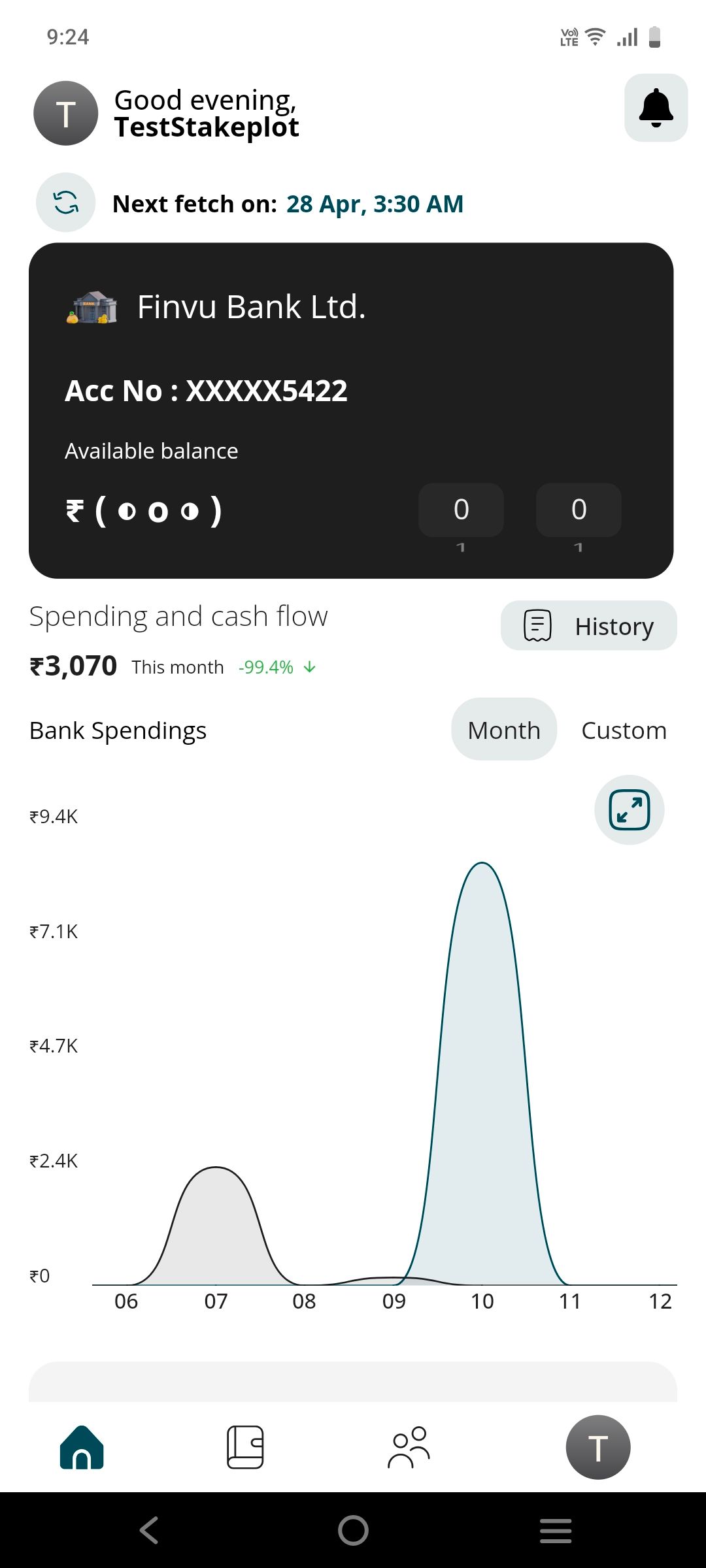 Stakeplot: Auto tracks expenses, create budgets, engage in | BetaList