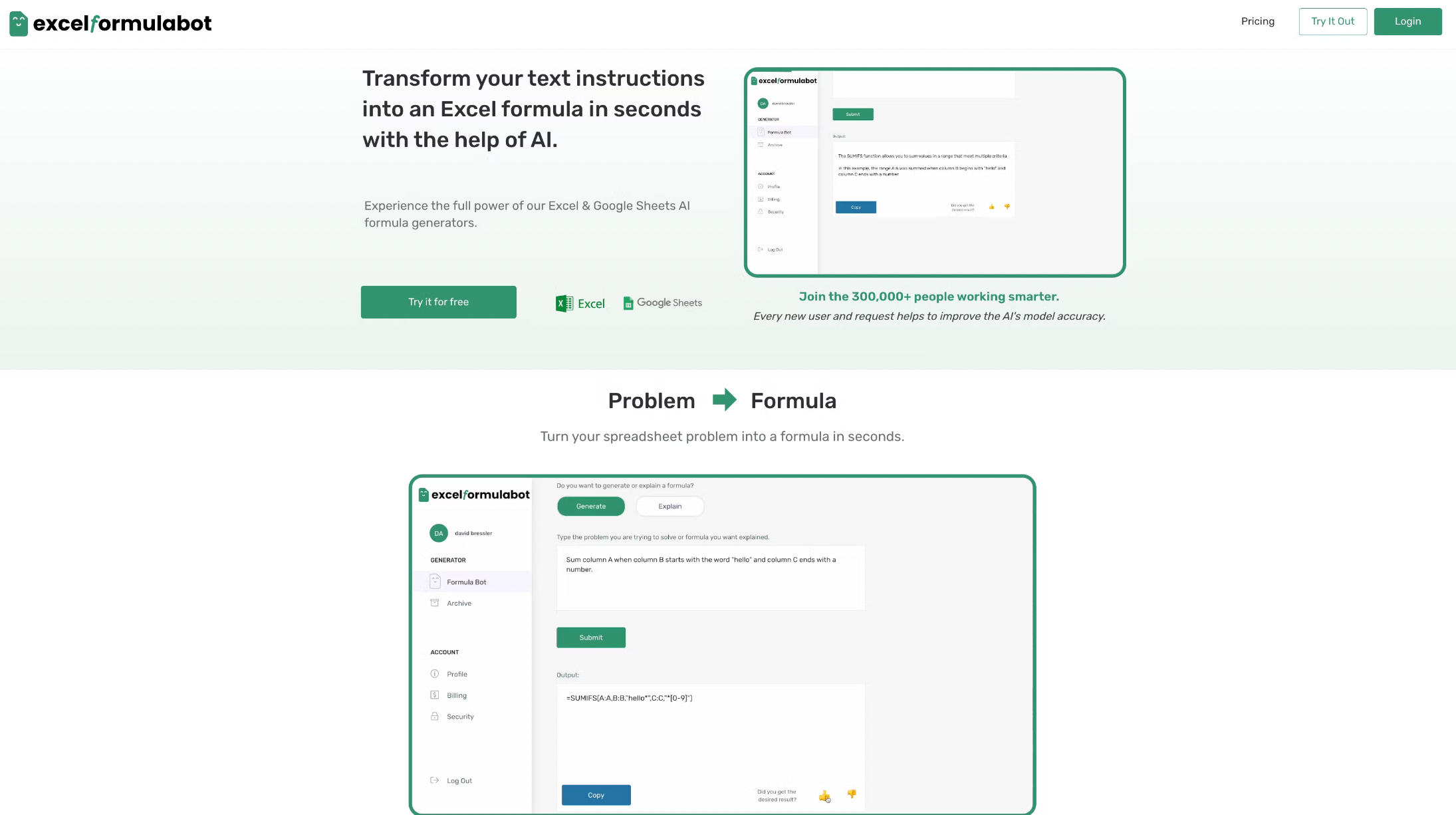 Excelformulabot Transform Your Text Instructions Into BetaList