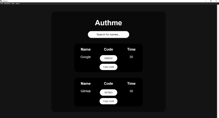Authme: Simple cross-platform two-factor authentication app | BetaList