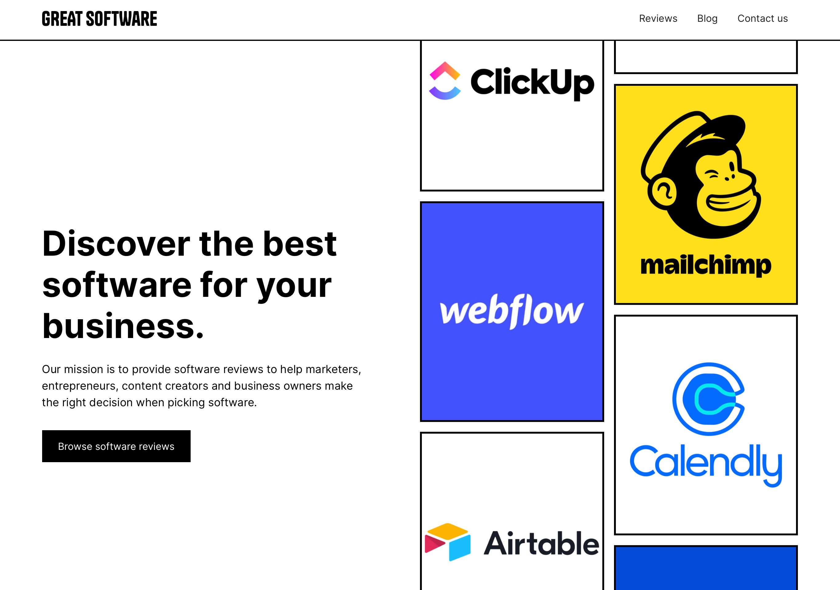 Great Software: Discover the best B2B software for your | BetaList