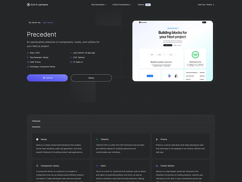 Built At Lightspeed: Directory of 4000+ themes, templates & | BetaList