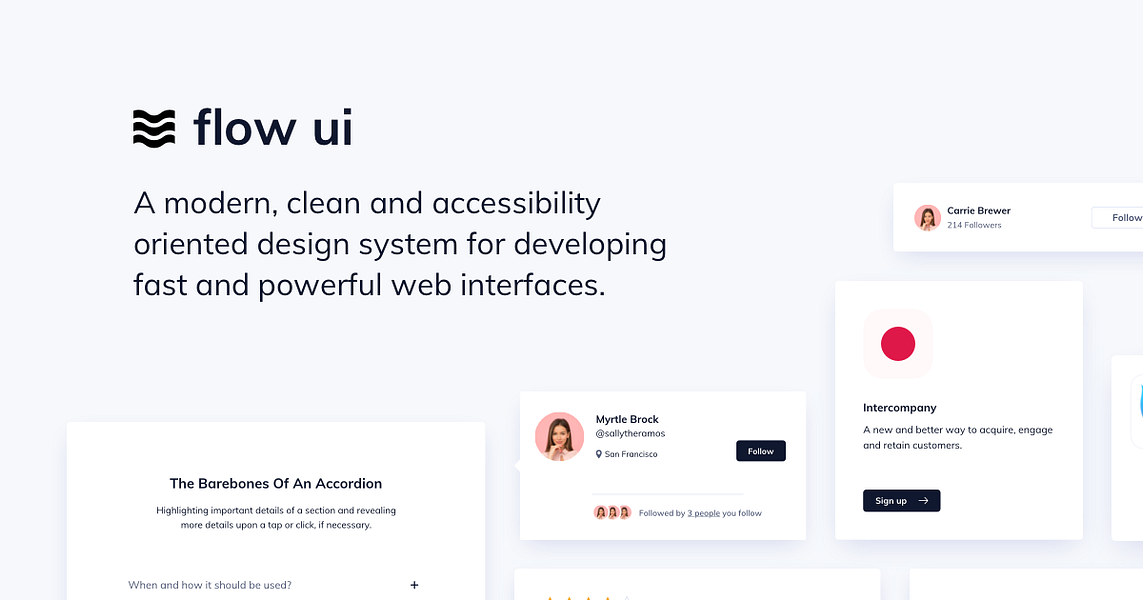 Flow UI: Modern design system for web interfaces | BetaList