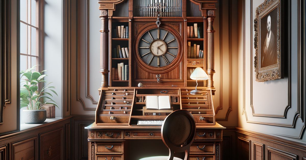 What is a Spinet Desk? (Interior Design explained) – Room AI