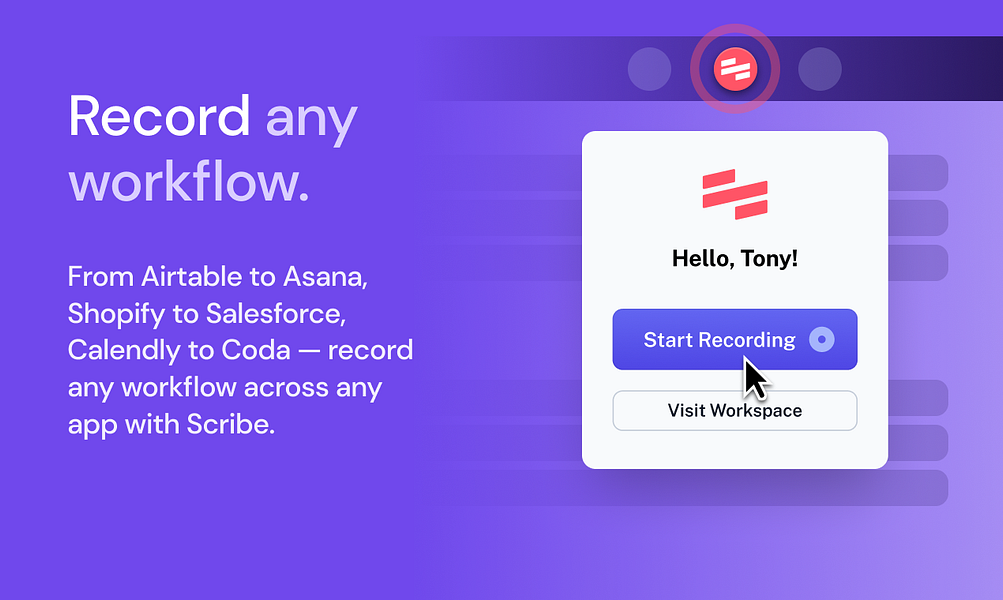 Scribe: Turn any process into a step-by-step guide- | BetaList