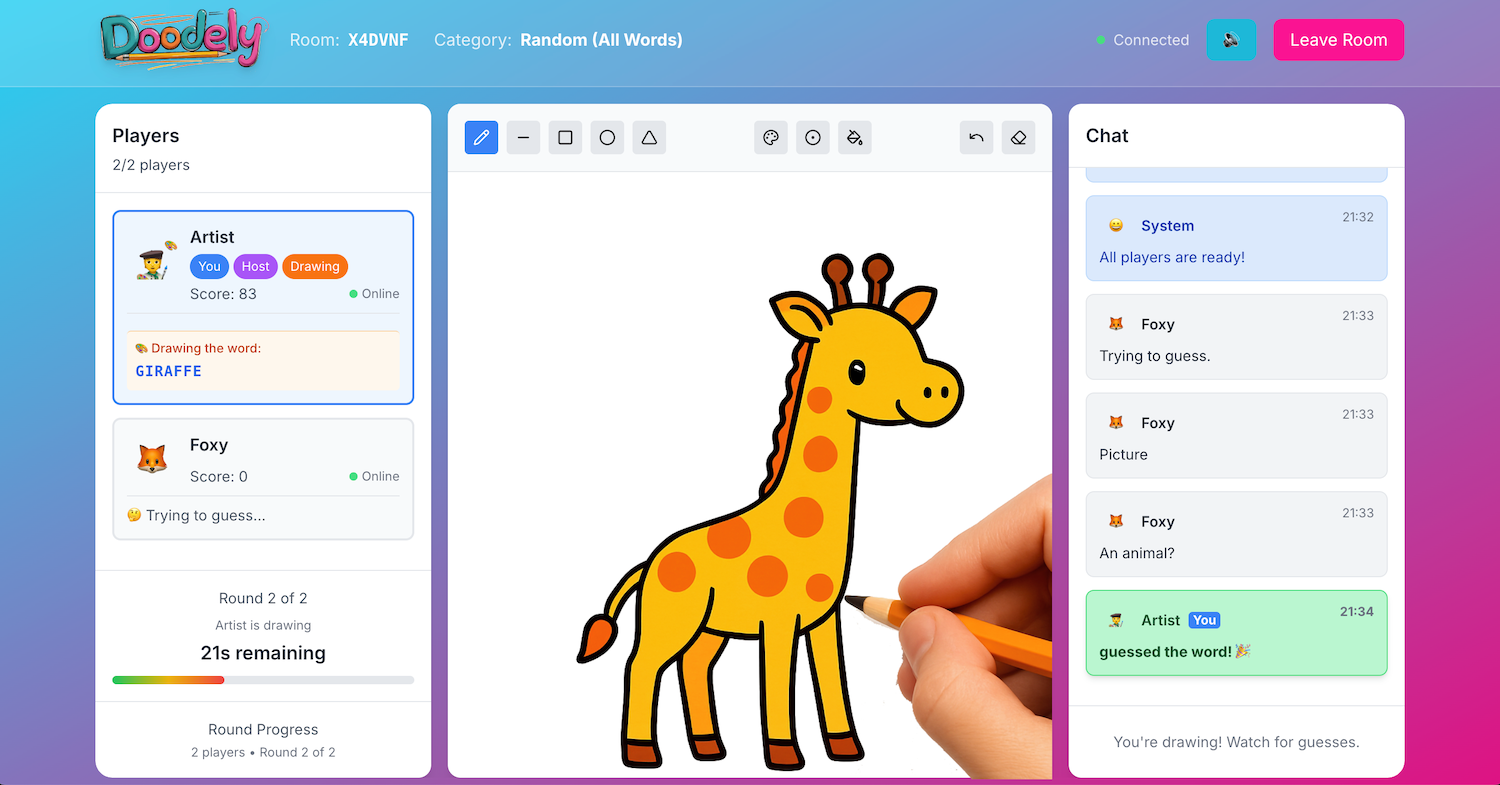 Doodely: Bring your doodles to life — guess, giggle, and | BetaList