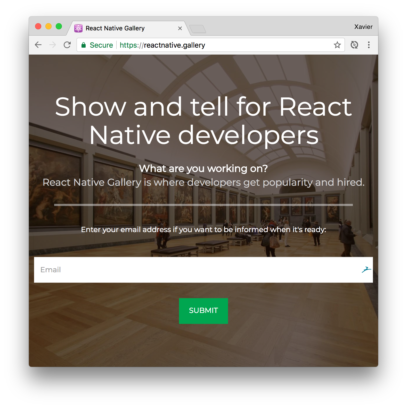 reactnative.gallery: Show and tell for React Native | BetaList
