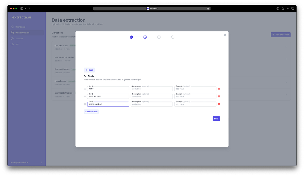 Extracta.ai: Data extraction from unstructured documents | BetaList