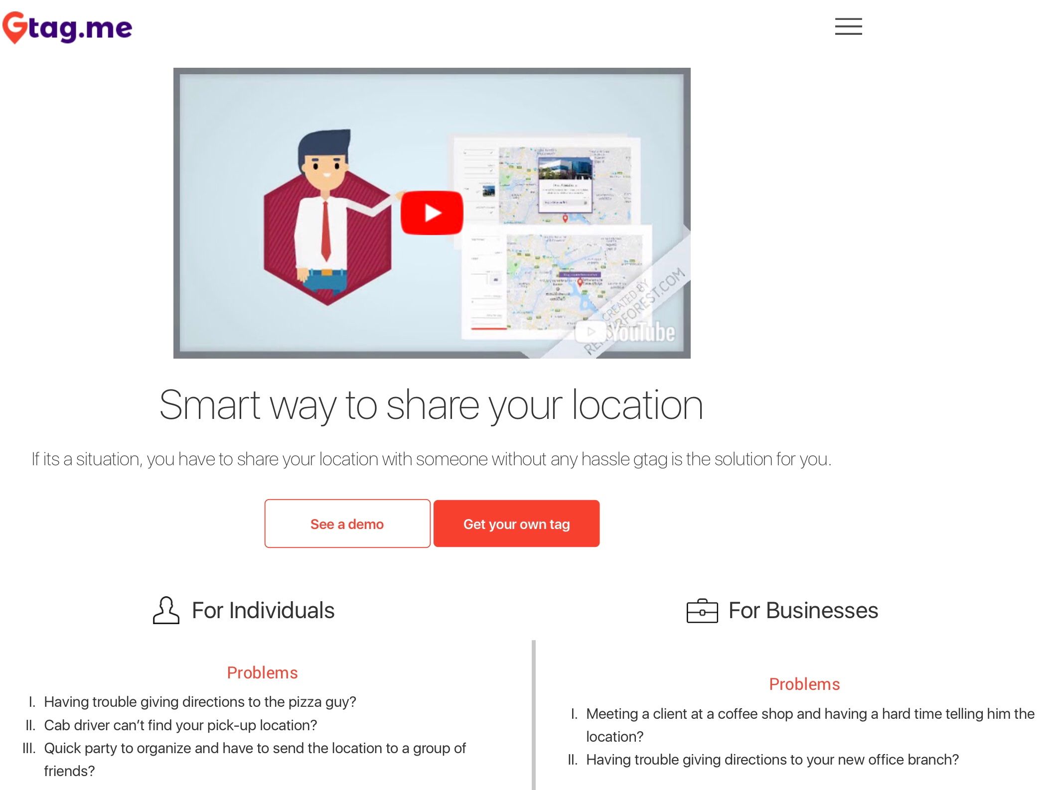 GTAG: An easy way to share your location via Google Maps | BetaList