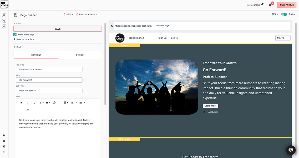 NoCode.shop: AI-powered Website Builder for | BetaList NoCode.shop: AI-powered Website Builder for | BetaList